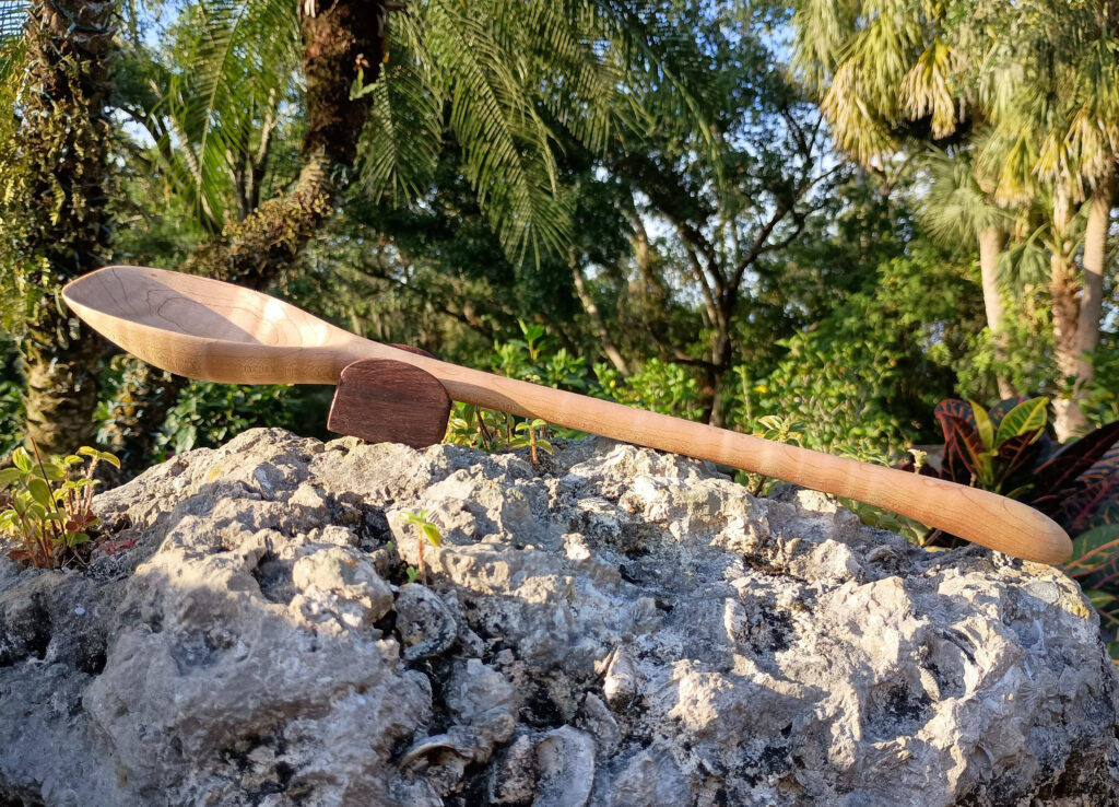 Maple Spoon from Instrument-Grade Maple